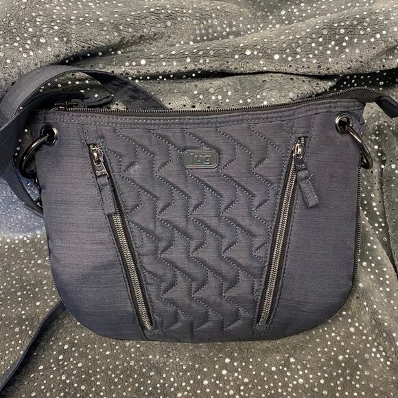 lug | Bags | Lug Swivel Convertible Crossbody Bag Gray With Gunmetal ...